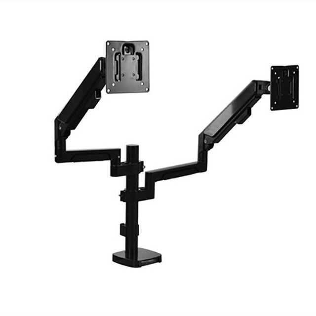 Adjustable Mount Dual Aluminum Monitor Arm Stand - DewinErgo丨 ...